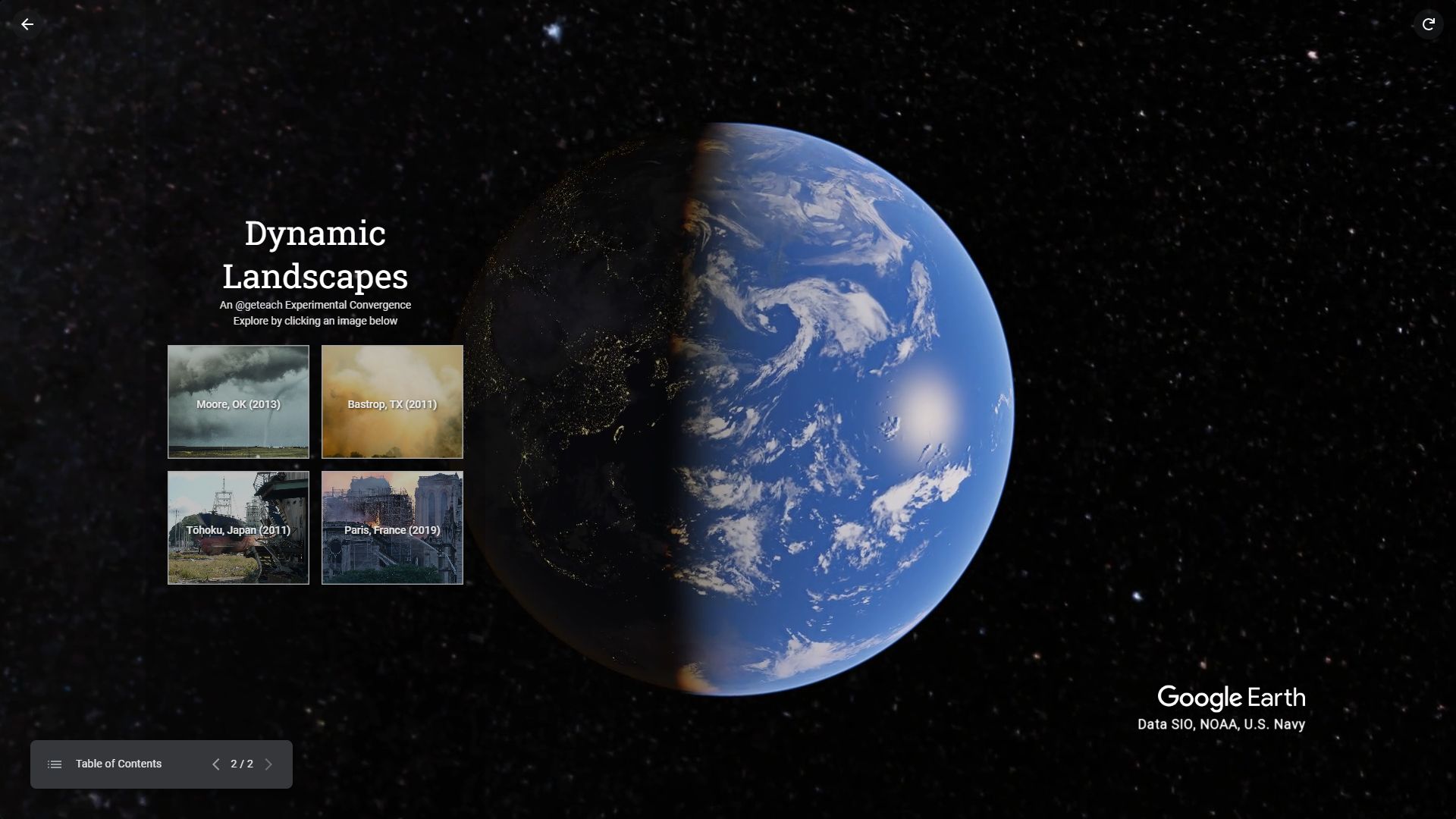 New geteach.com Google Earth Projects: Dynamic Landscapes – geteach.com ...